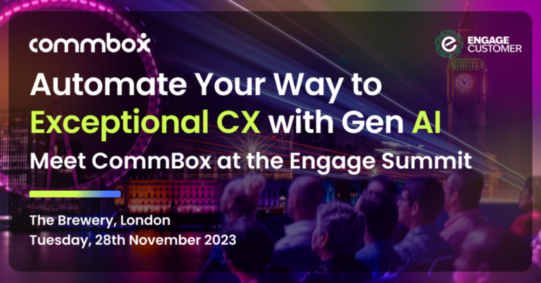 Automate CX with generative AI: see CommBox Era in action