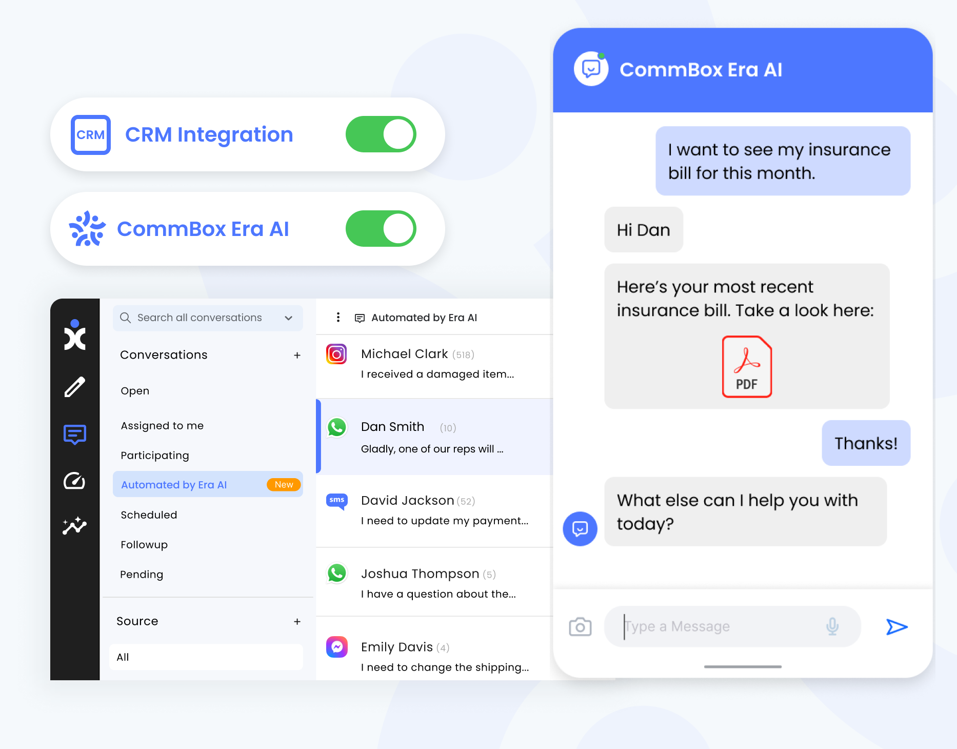 CommBox - Conversational AI for Virtual Agents | Omnichannel Engagement Platform