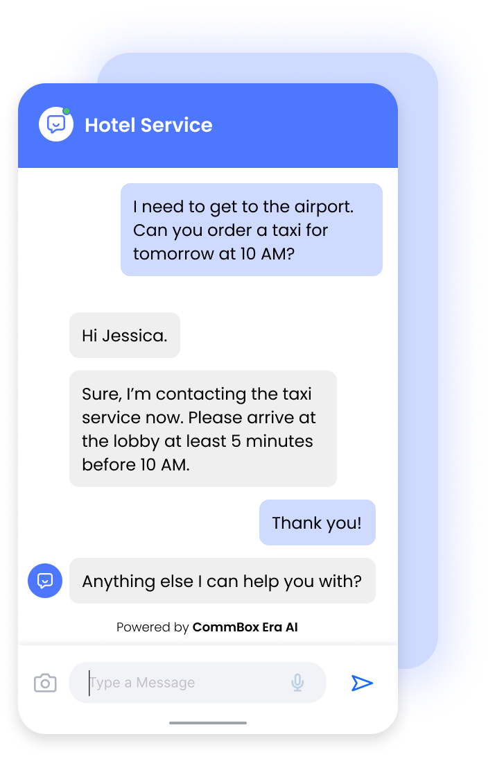 CommBox for Hospitality - AI Customer Engagement Platform
