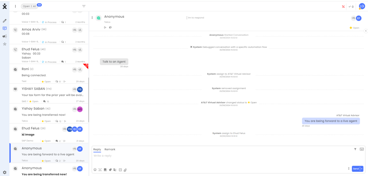 Agents Workspace - CommBox