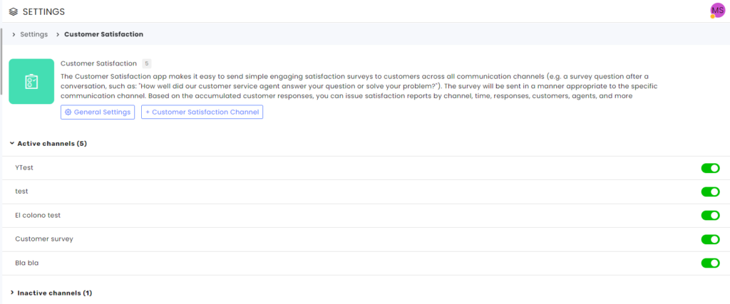 Customer Satisfaction Survey - CommBox
