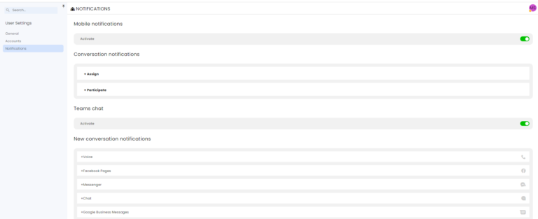 Commbox User Settings